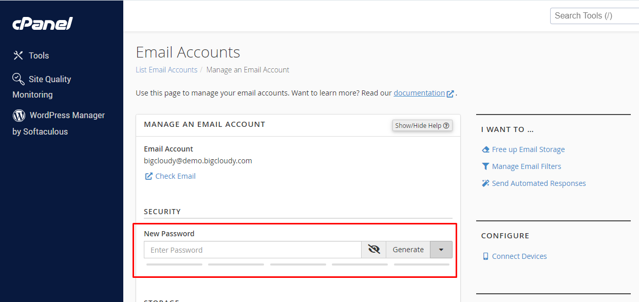 How to Reset Email Account Password for cPanel Email?
